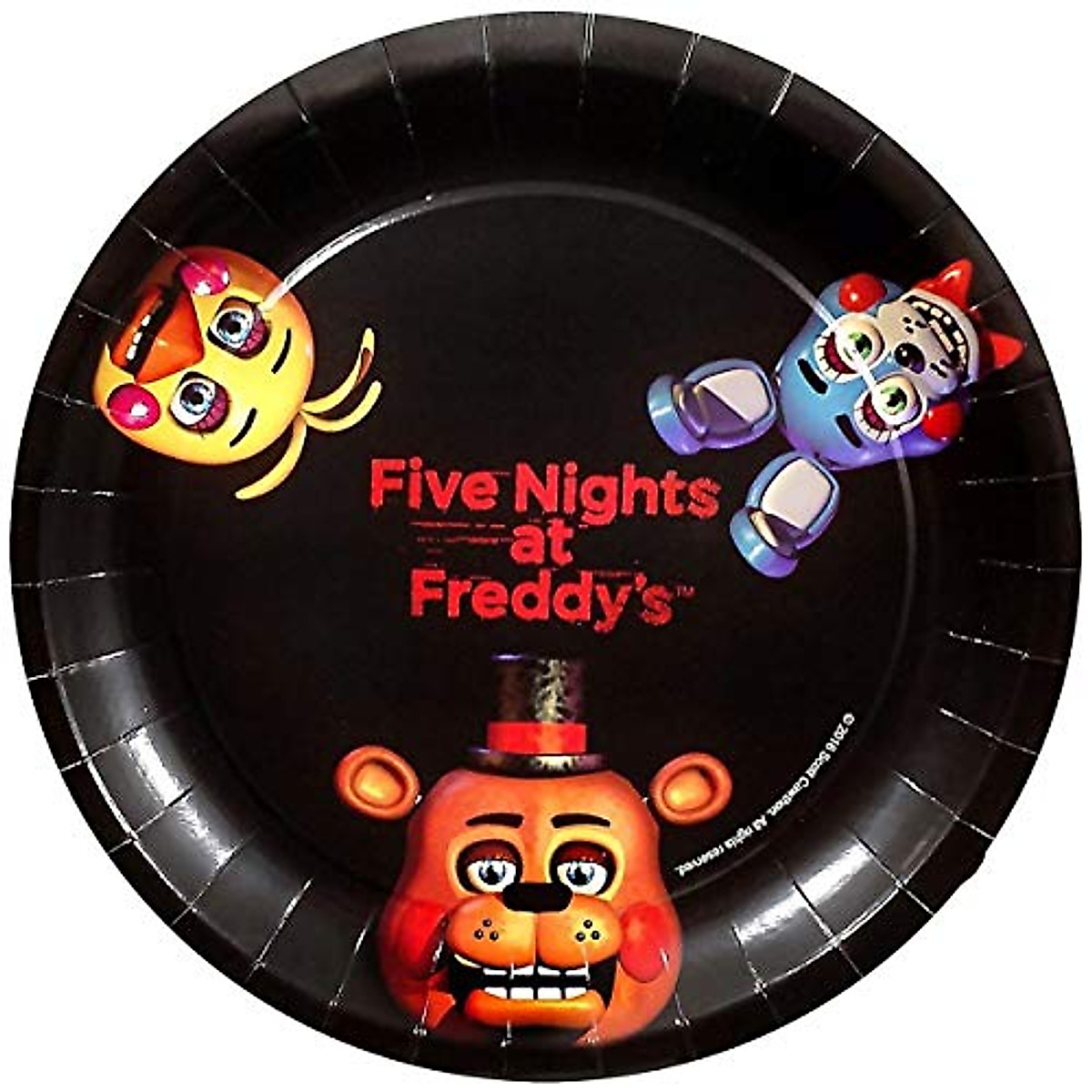 Forum Novelties Five Nights at Freddy's Dinner Plates (8)