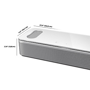 Bose Smart Soundbar 900 Dolby Atmos with Alexa Built-In, Bluetooth connectivity - White