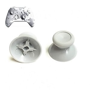 2Pcs Rocker 3D Analog Joystick Grip Cap Thumb Stick Grip Cap Thumbstick Cover Replacement for Xbox One Slim Xbox One X Xbox One Elite PS4 Controller