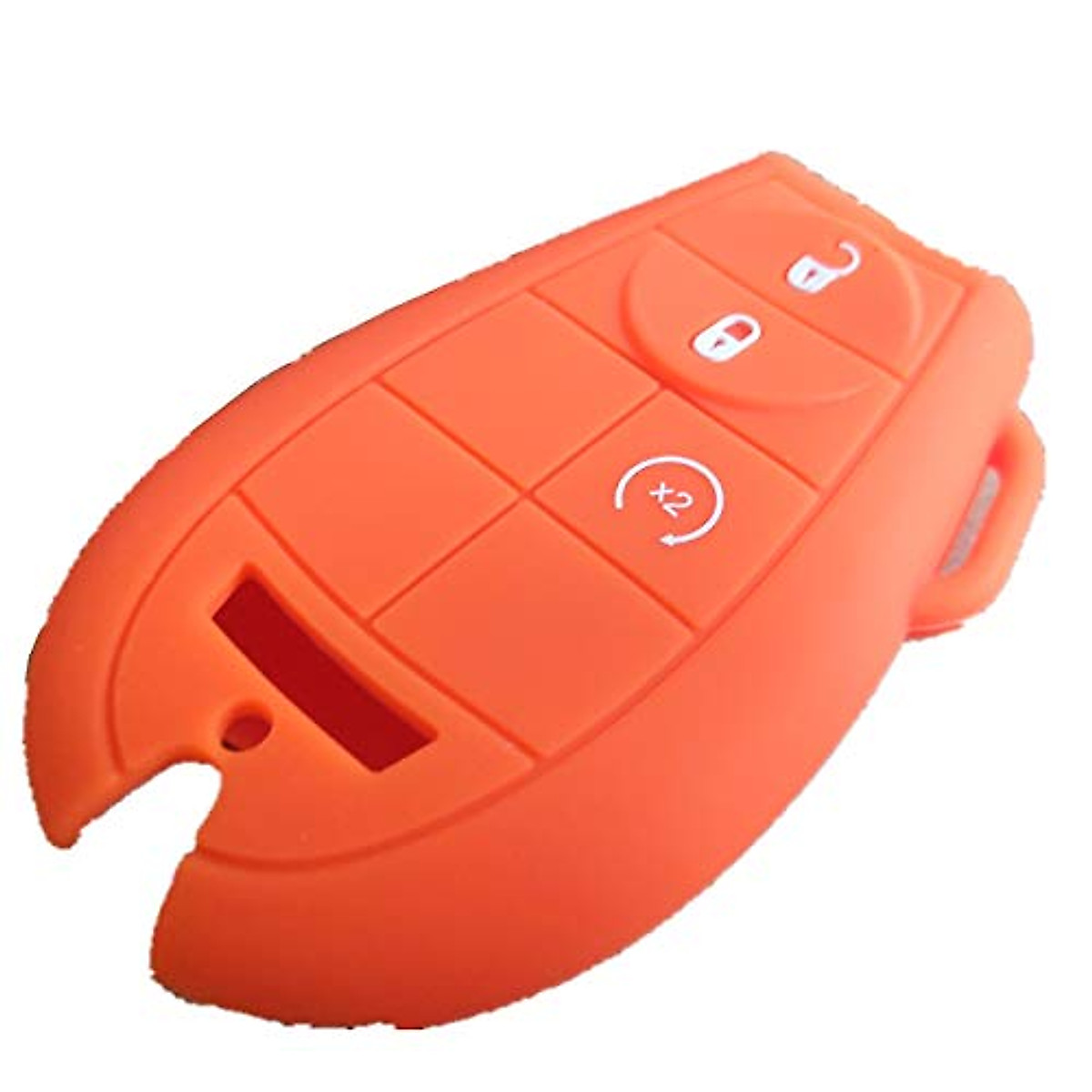 KAWIHEN Silicone Key Fob Cover Fit for Chrysler 300 T&C Dodge Challenger Durango Grand Caravan Journey Ram Truck 1500-3500 M3N5WY783X IYZ-C01C GQ4-53T 267F-5WY783X