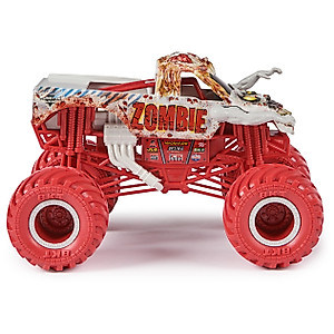 Monster Jam, Official Zombie Monster Truck, Collector Die-Cast Vehicle, 1:24 Scale, Kids Toys for Boys and Girls Ages 3 and up