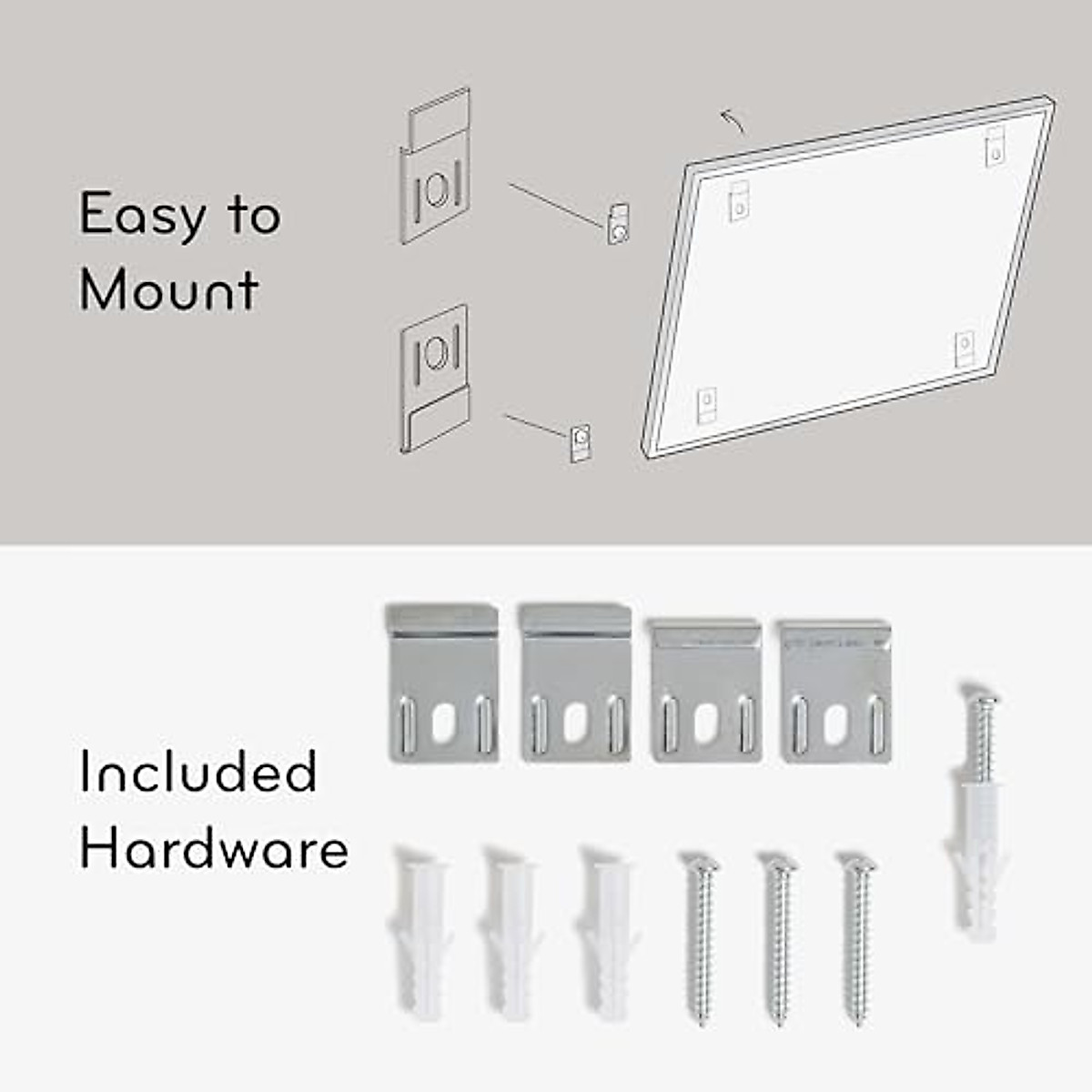 U Brands Magnetic Dry Erase Board, 35"x23", Silver Aluminum Frame