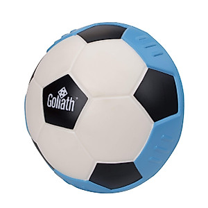 Goliath Sports Soccer Slider Soft Soccer Ball Shaped Foam Slider Effortlessly Glides Over Smooth Surfaces - for Indoor Game Play, Blue