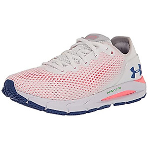 Under Armour Women's HOVR Sonic 4 Running Shoe, White (109)/Brilliance, 5.5