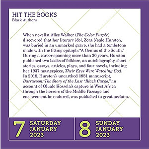 A Year of Good Black News Page-A-Day Calendar 2023: Because Just One Black History Month Isn't Enough