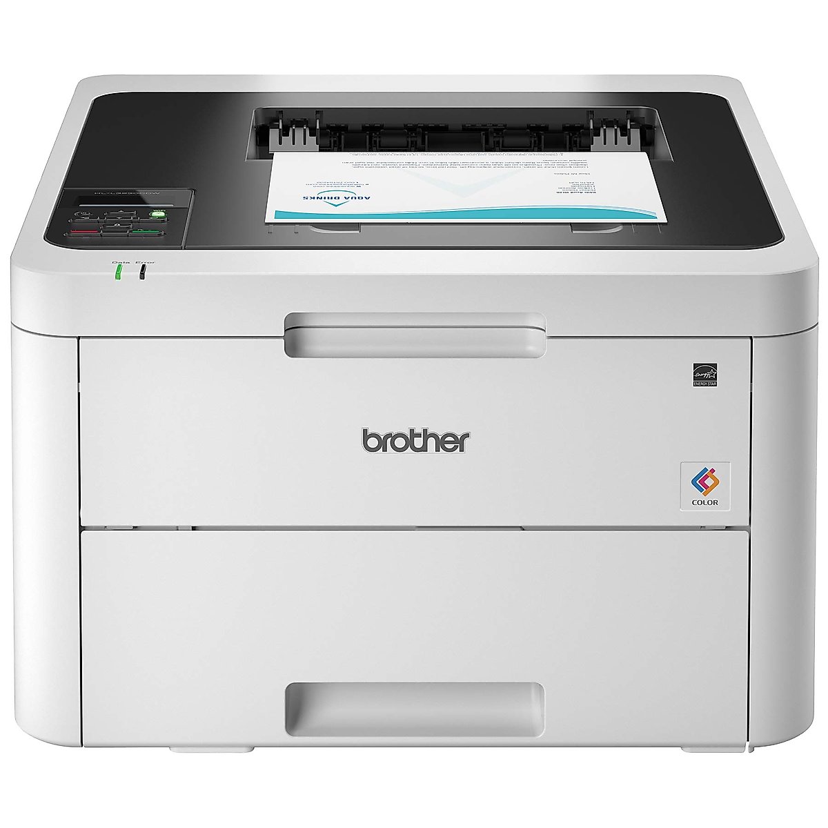 Brother RHL-L3230CDW Compact Digital Color Printer Providing Laser Printer Quality Results with Wireless Printing and Duplex Printing, Amazon Dash Replenishment Enabled (Renewed)
