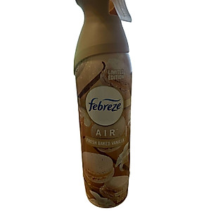 Febreze Limited Edition Fall Air Freshener Bundle - 1 each of Fresh Baked Vanilla, Apple Cider, and Pumpkin Patch, 8.8 Ounce (Pack of 3)