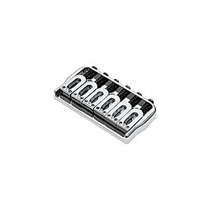 Hipshot 6-String US Fixed Guitar Bridge .125 Chrome