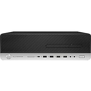 HP EliteDesk 800 G3 SFF Desktop Intel Core i5-6500 Quad-Core 3.2GHz Processor, 8GB DDR4 SDRAM, 128GB SSD, 1x USB-C, Windows 10 Pro 64-bit (Renewed)