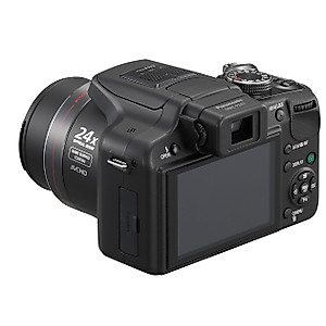 Panasonic Lumix DMC-FZ47K 12.1 MP Digital Camera with 24xOptical Zoom - Black (OLD MODEL)