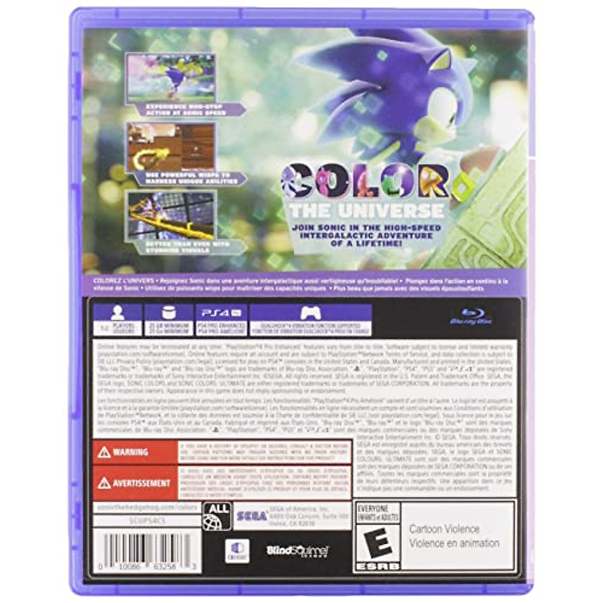 Sonic Colors Ultimate: Standard Edition - PlayStation 4