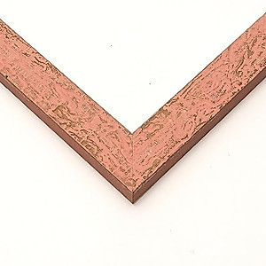 10x22 Frame Pink Solid Wood Picture Frame Width 1.125 Inches | Interior Frame Depth 0.5 Inches | Cupid 0 Photo Frame Complete with UV Acrylic, Foam Board Backing & Hanging Hardware