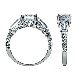 Star K Round 7mm Simulated Pink Tourmaline Ring Sterling Silver Size 4