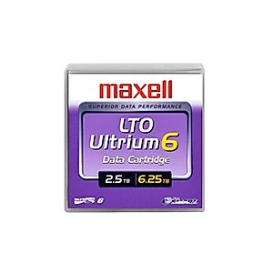 Maxell LTO6 Ultrium Data Cartridge, 6.25TB,Purple (229558)