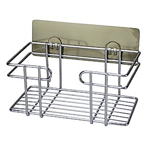 Catch 101 All Purpose Bathroom Kitchen Wall Caddy Basket Storage Organizer with Removable Bracket - Great for Bathroom, Kitchen, Garage, Laundry Room