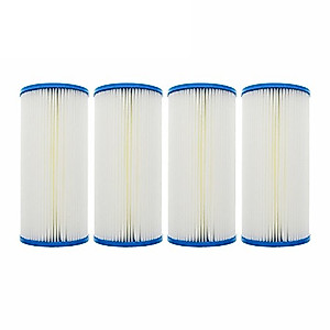 CFS – 4 Pack Water Filter Cartridges Compatible with R50-BB Models – Remove Bad Taste & Odor – Whole House Replacement Water Filter Cartridge, 10 x 4.5 Inch, White