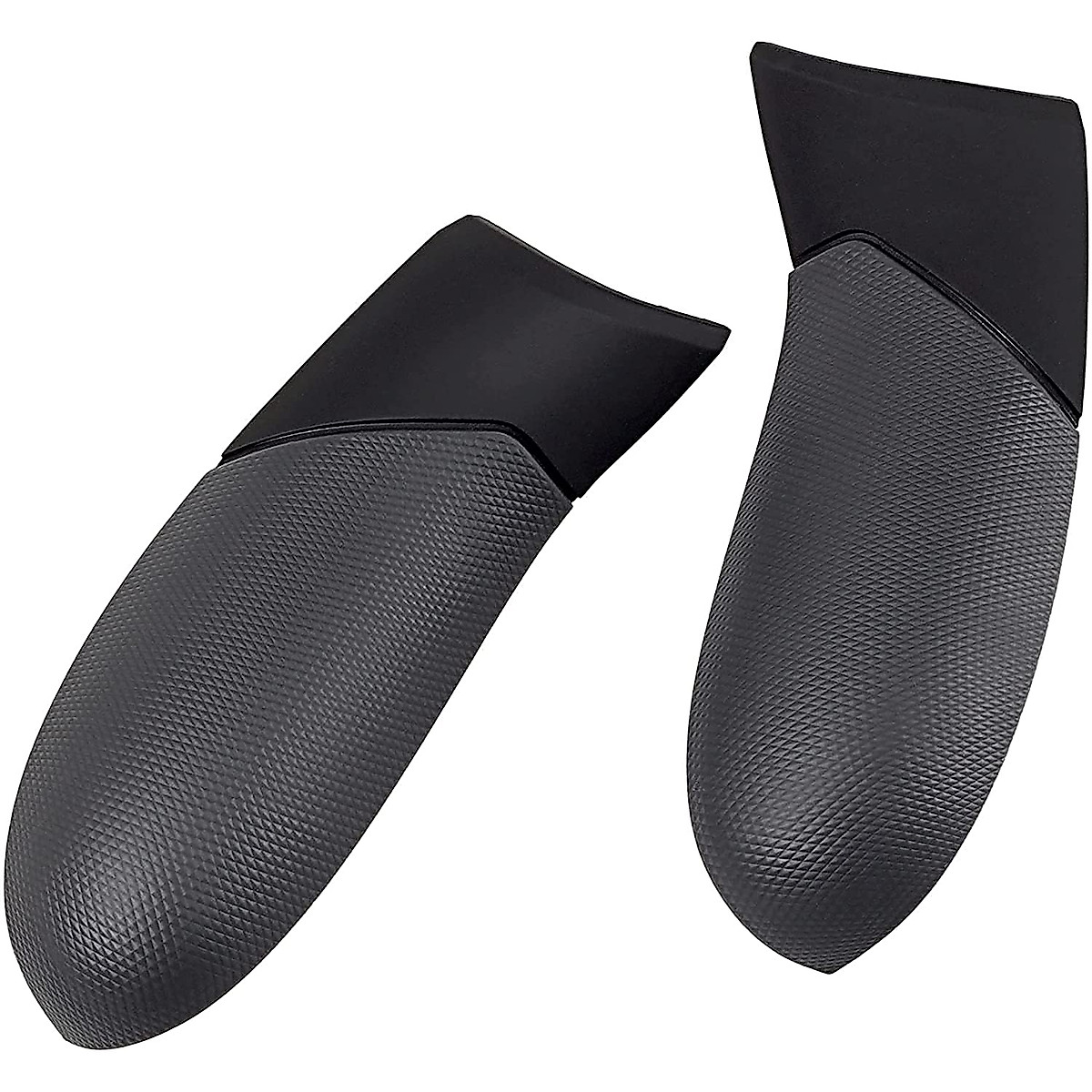 AQIDAP Controller Grips Non-Slip Side Rails Grips Back Replacement Rear Handle Panels Kits Rubberized Right Left Side Rails for Xbox One Elite Controller (Model 1698)