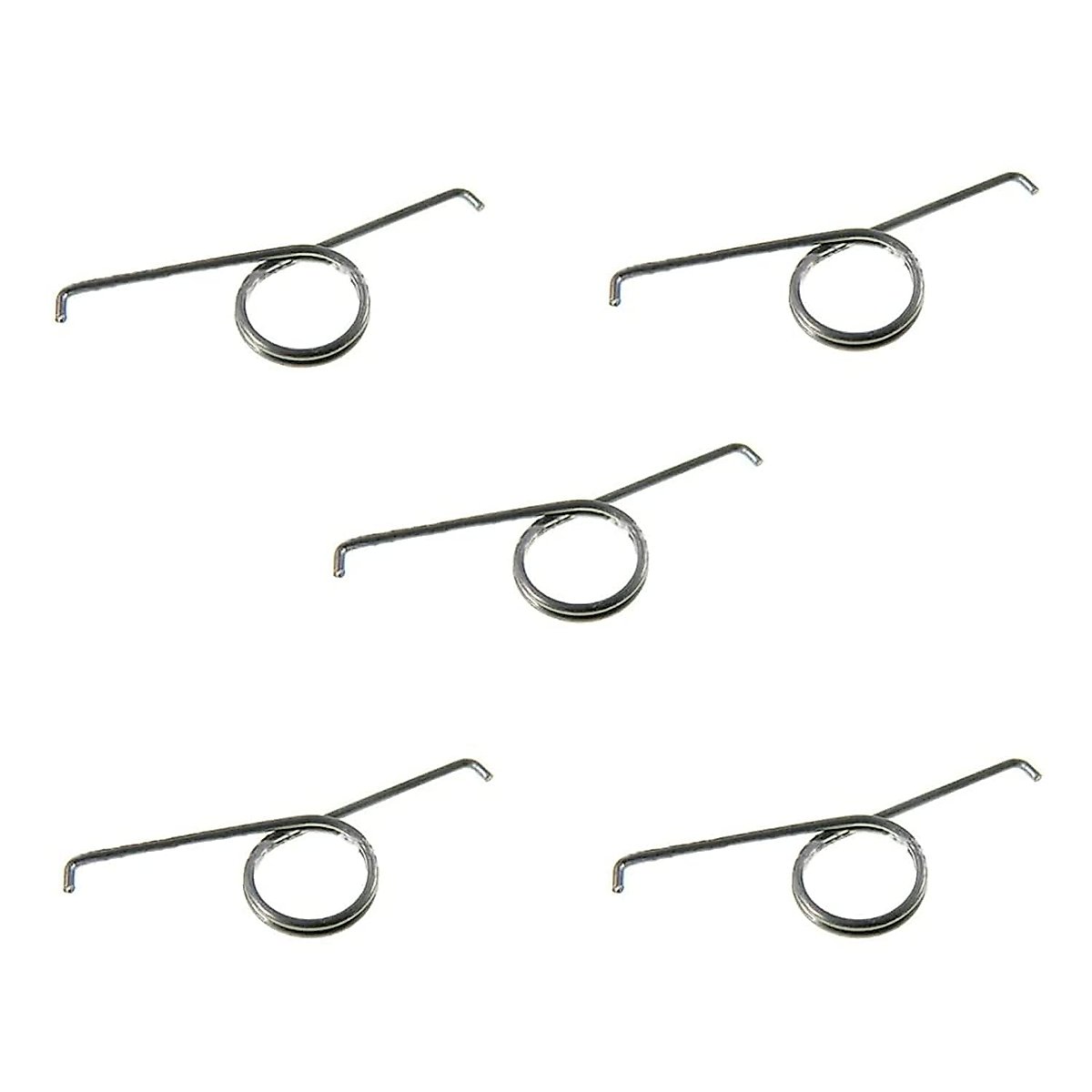 TNND Trigger Button Springs 10PCS PS5 Handle Metal L2 R2 Replacement for Playstation 5 PS5 PS4 Dualsense Controller Accessories, metallic