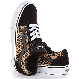Vans Women's Ward Trainers, Cheetah Black White, 8