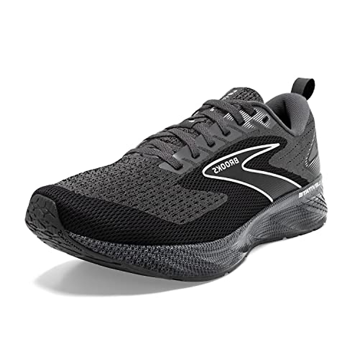 Brooks Men’s Levitate 6 Neutral Running Shoe - Blackened Pearl/Ebony/White - 9 Medium
