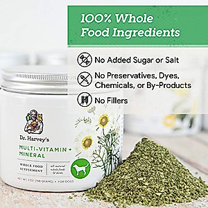 Dr. Harvey's Herbal Multi-Vitamin and Mineral Supplement for Dogs (7 Ounces)