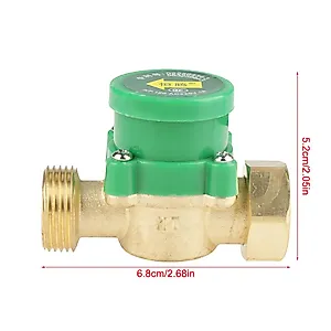 Hilitand Water Flow Sensor Switch HT-120 AC 220V G3/4"-3/4" Thread Water Pump Flow Sensor Switch for Shower Flow Water Heater