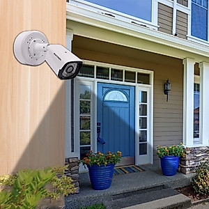 Universal Security Camera Junction Box Mount Bracket, Indoor/Outdoor Use Hide Cable Junction Box for Arlo Solar Panel and Solar Battery Camera(4 Pack)