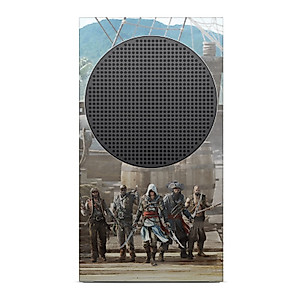 Head Case Designs Officially Licensed Assassin's Creed Group Key Art Black Flag Graphics Matte Vinyl Sticker Gaming Skin Decal Cover Compatible with Xbox Series S Console and Controller Bundle