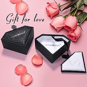 DAOCHONG Mother Necklace Sterling Silver Mother Child Forever Love Necklace Gift for Mother Mom 18"