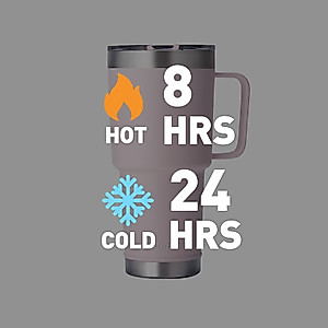 TOURIT 30oz Insulated Tumbler with Handle and Straw, 3 in 1 Sip-All-Way Reusable MagSlider Lid. Double Wall Sweat-proof BPA Free to Keep Beverages Cold For 24Hrs or Hot For 8Hrs - Pink