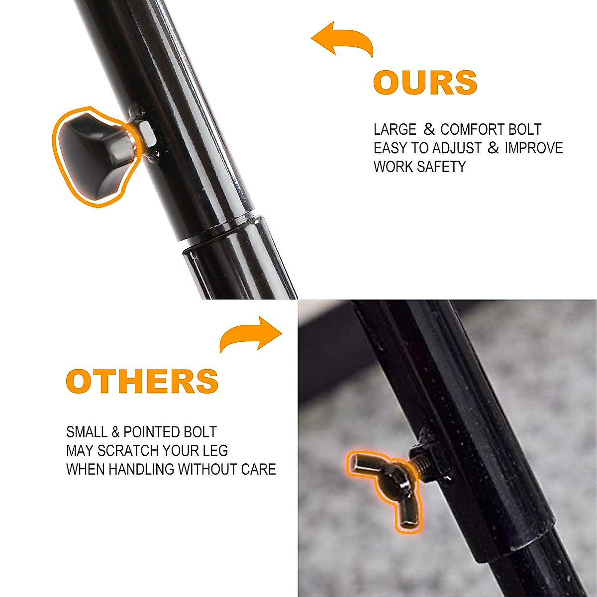 Toolwiz 36'' Magnetic Sweeper with Wheels, 50 Lbs Capacity Rolling Magnetic Floor Sweeper with Release Handle Industrial Magnets Heavy Duty Metal Pick Up 18/24/36 Inches