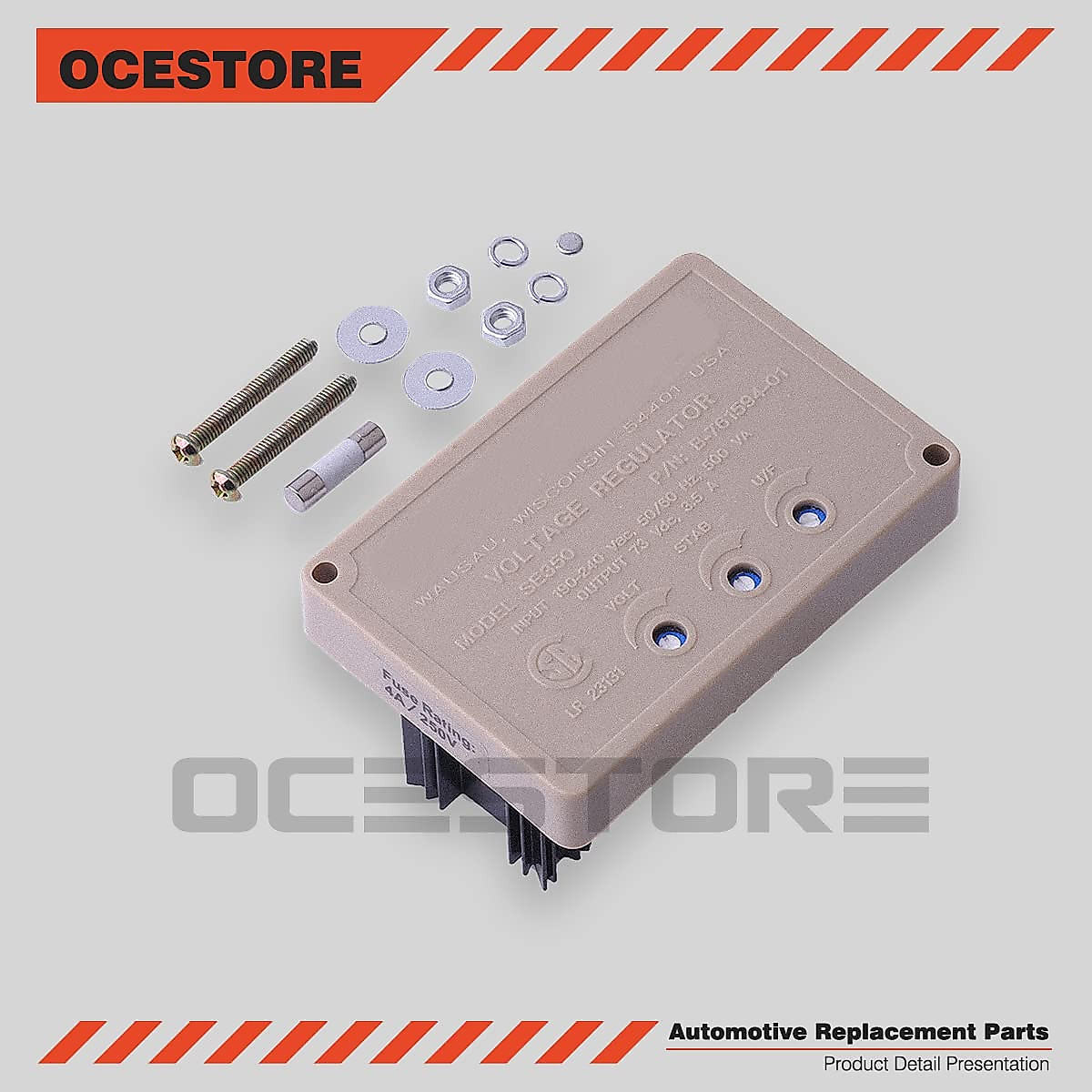 PeakCar AVR SE350 Automatic Voltage Regulator Control Module Replacement Compatible with Marathon Generator