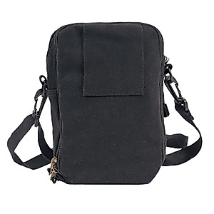 Rothco Heavyweight Classic Canvas Passport Travel Pouch, Black