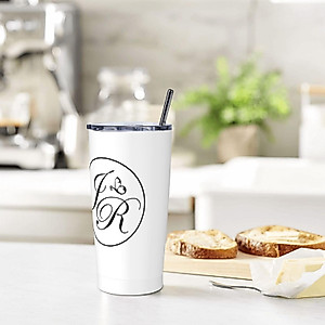 Zyxmconas Jenni Music Rivera Stainless Steel Insulated Tumbler Double Wall Travel Cup With Straw And Lid For Home Office Car 20 oz