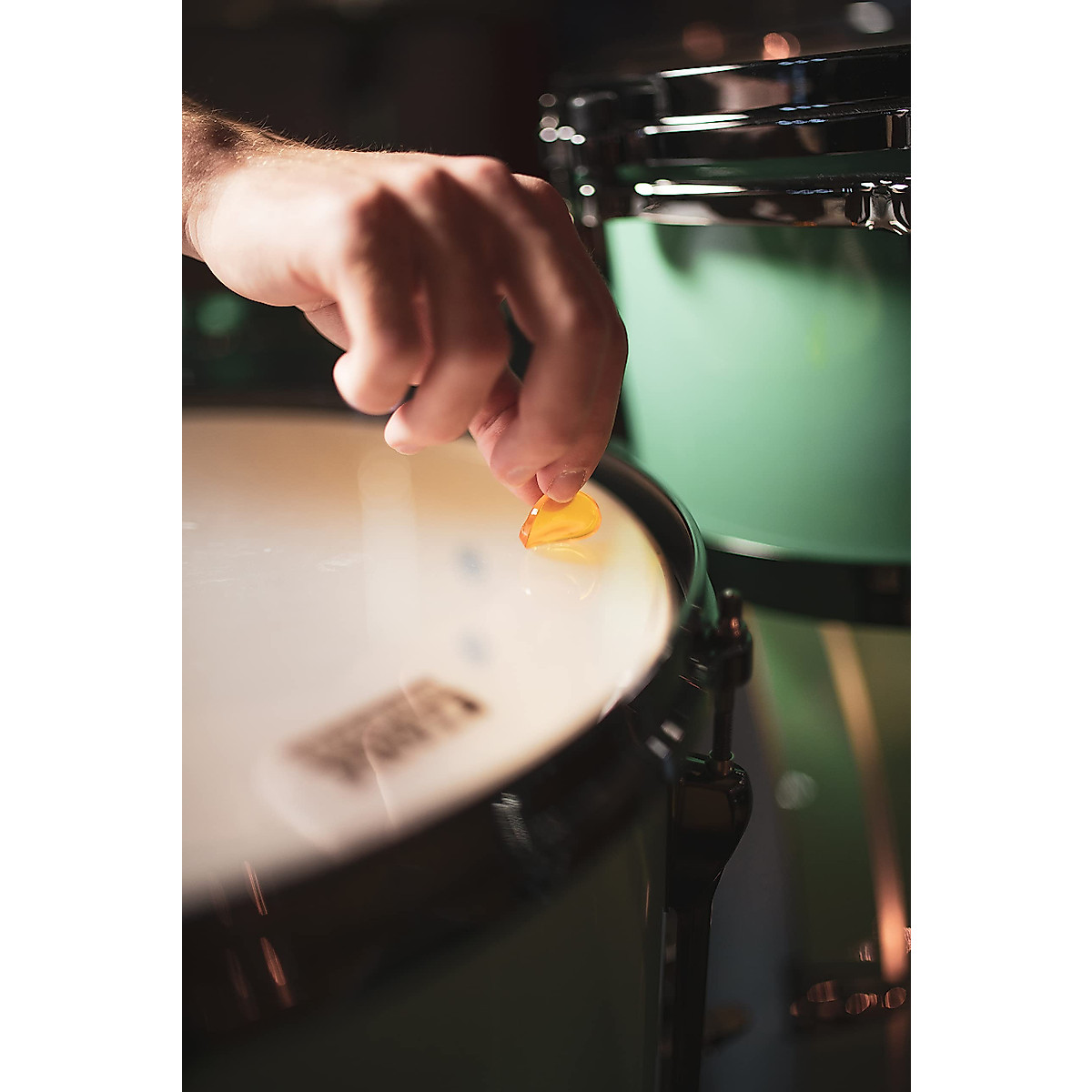 Meinl Cymbals pc Drum Honey Dampening Gel Pads, 12 Piece Assortment with Varying Sizes — Includes Container and Dividers (MDHA)