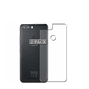 Vaxson 2-Pack Back Protector Film, compatible with GIGASET GS370 TPU Guard Cover Skin Sticker [ Not Front Tempered Glass Screen Protectors ]