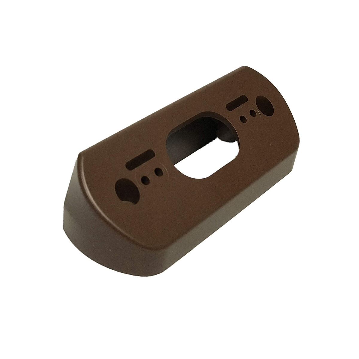 Wall Plate with 30 Degree Angle Mount for Nest Hello Video Door Bell - Coffee