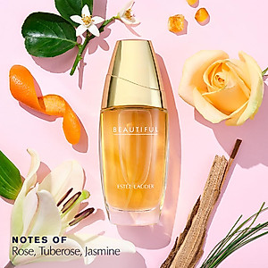 Estée Lauder Beautiful Eau de Parfum Spray with Notes of Rose, Lily, Tuberose & Orange Flower | Women's Perfume, 5.0 Fl Oz