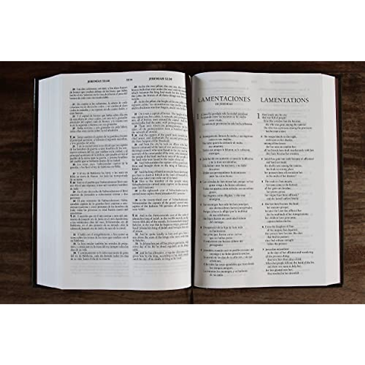 Biblia Bilingüe Reina Valera 1960/ ESV Spanish/English Parallel Bible (English a nd Spanish Edition): Brown Hardcover