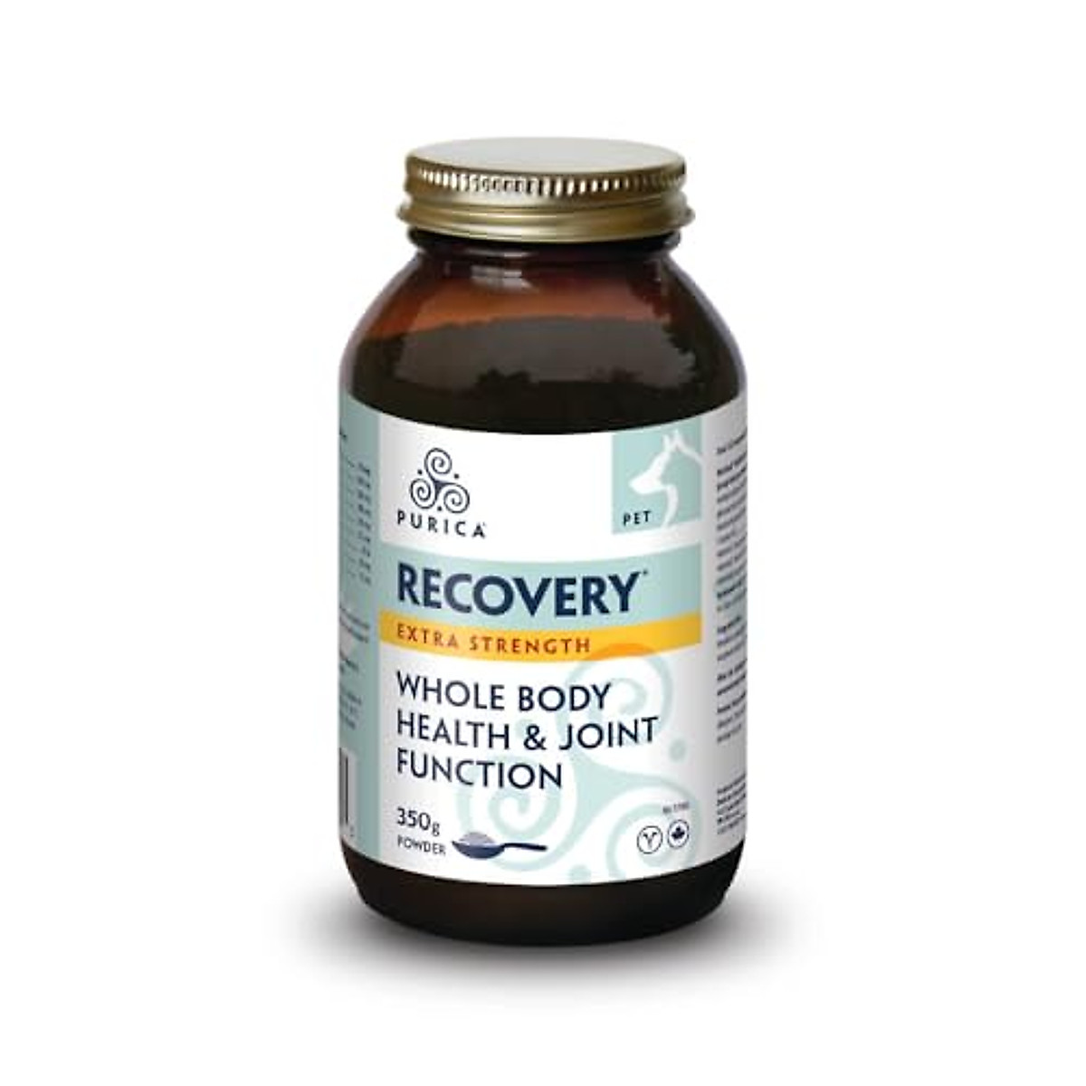 PURICA Recovery SA Powder 350g - Advanced Support for Joints, Comfort & Mobility in Dogs & Cats - Natural & Safe Supplement