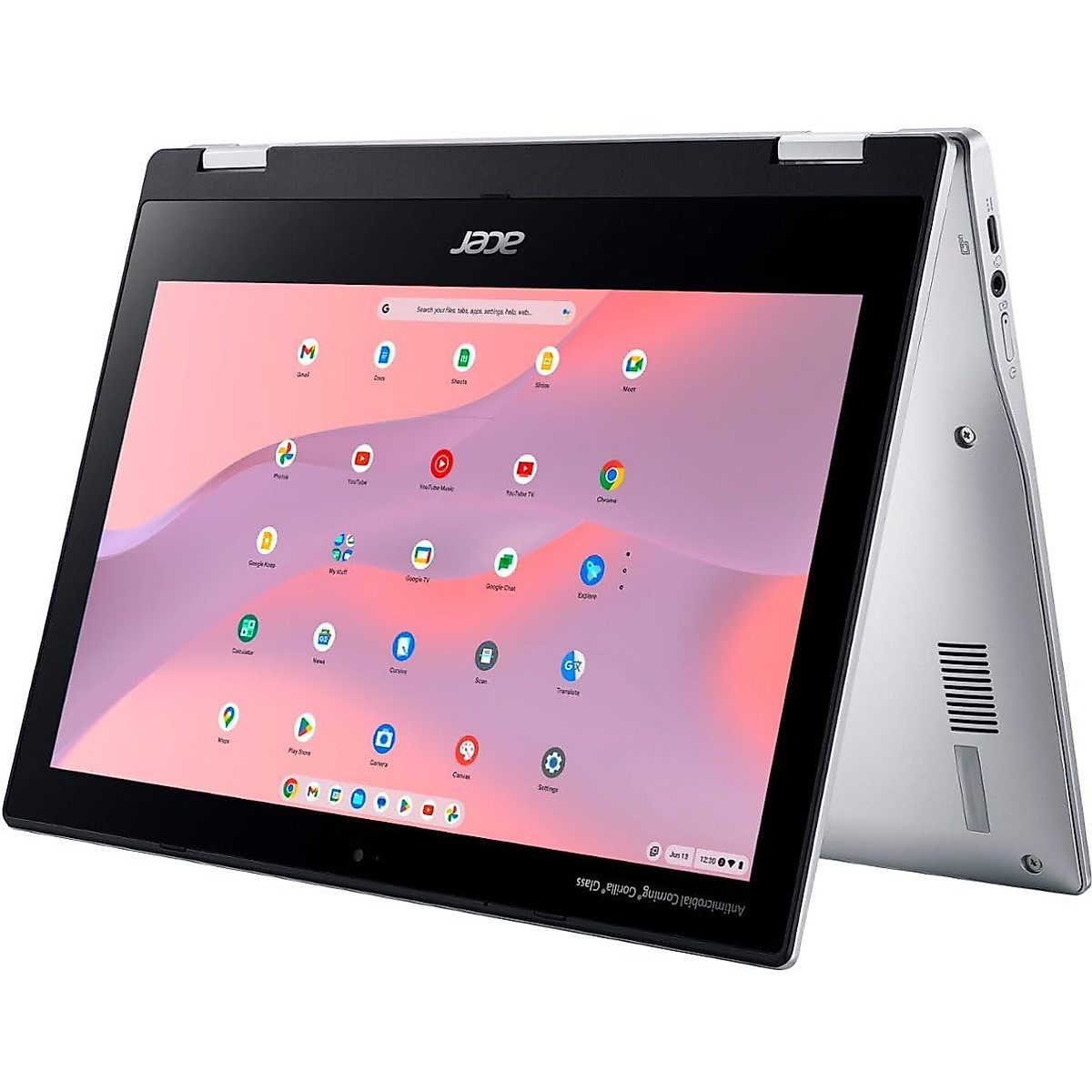 acer Chromebook Spin 311 2-in-1 Convertible Laptop | 11.6" HD Touchscreen | MediaTek MT8183C Octa-Core Processor | 4GB LPDDR4X | 64GB eMMC | USB-C | Wi-Fi 5 | BT | Webcam | Chrome OS | TiTac Card