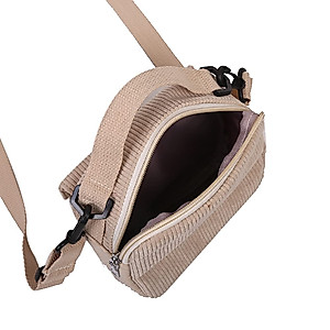 Crossbody Bag for Women Plush Soft Shoulder Messenger Bag Mini Small Flap Pocket Winter Purse for Student Girls