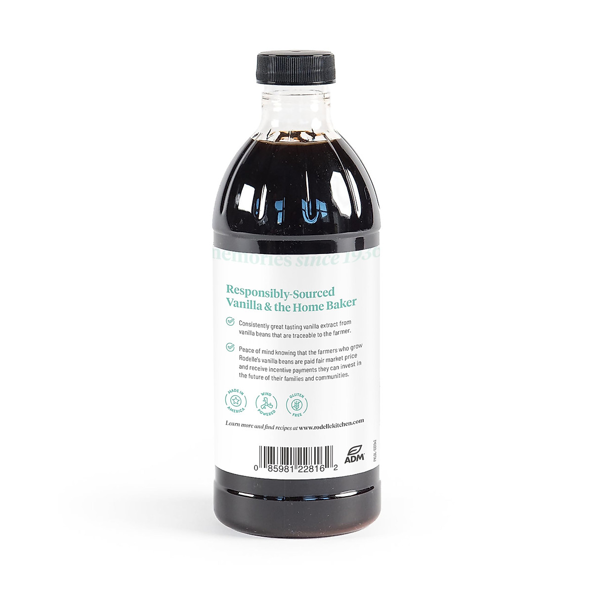 Rodelle Pure Madagascar Bourbon Vanilla Extract, 16 Oz