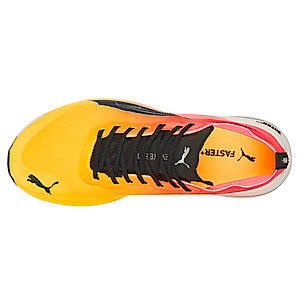 Puma Womens Deviate Nitro Elite Fireglow Running Sneakers Shoes - Orange - Size 8.5 M