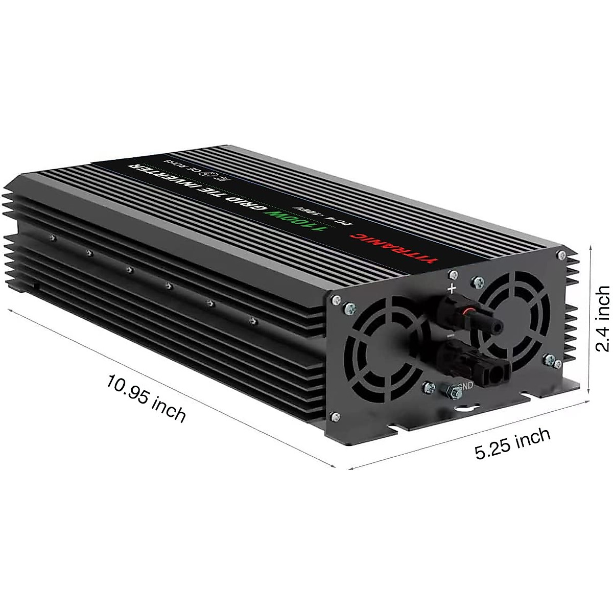 YITRANIC 1100 Watt Grid Tie Solar Inverter DC 46V - 114V to AC 110V 120V 60Hz with MPPT Function