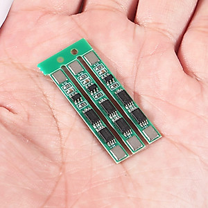 ACEIRMC 12pcs 1S 3.7V 4A 18650 Charger PCB BMS Protection Board for Li-ion Lithium Battery Cell