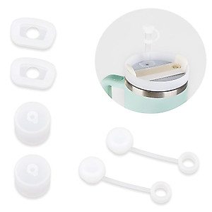 Damorr Spill Stoppers for Stanley 40 oz / 30 oz | Replacement Stanley Cup Accessories | Spill Stopper Compatible with Stanley Quencher H2.0 Tumbler