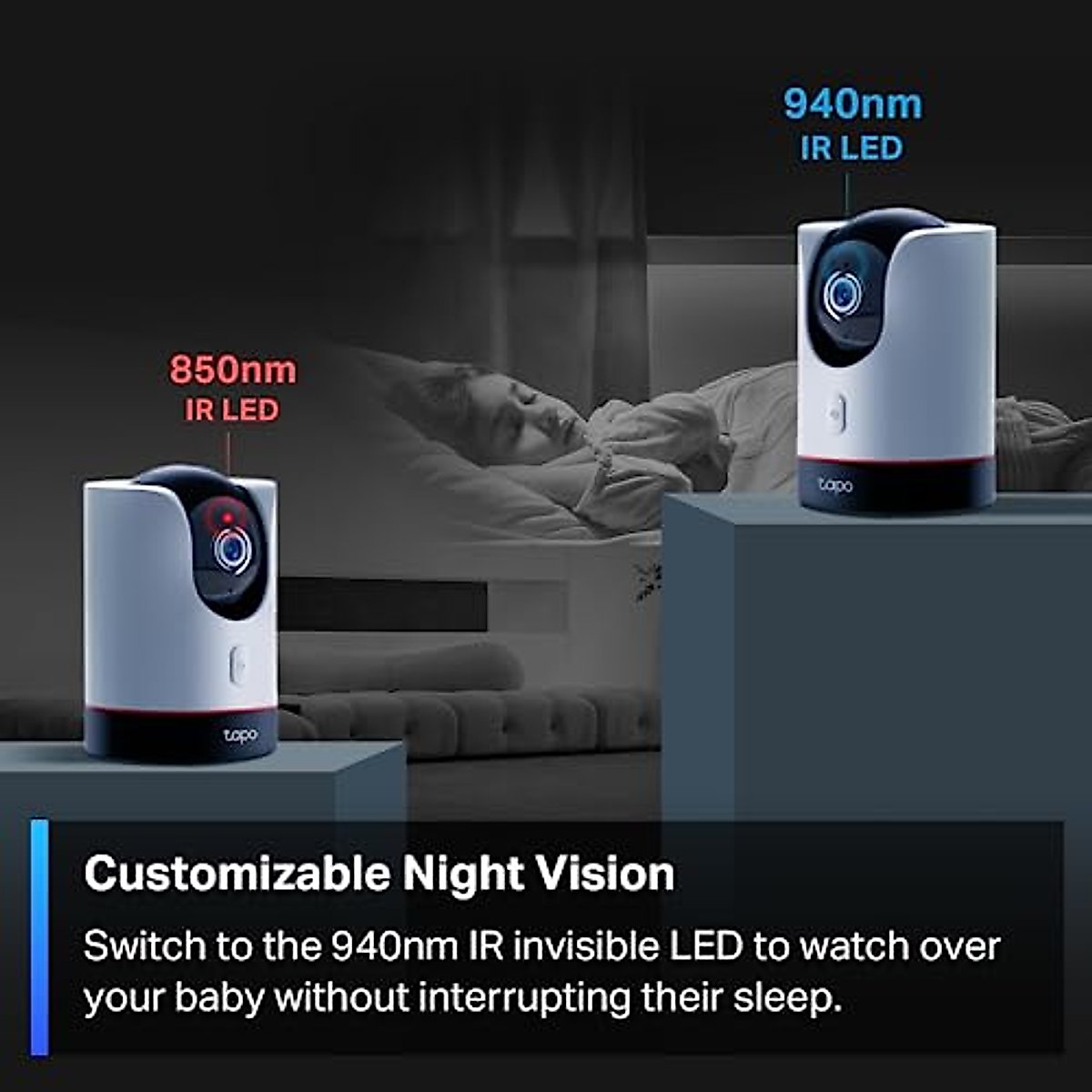 TP-Link Tapo 2K QHD Pan/Tilt Wi-Fi Camera | Physical Privacy Mode | Color Night Vision | AI Detection | Motion Tracking | 2-Way Audio | Local/Cloud Storage | Works w/Alexa&Google Home | (Tapo C225)