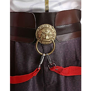 miccostumes Womens Game Sun Bin Cosplay Costume for Tiger New Year with Hat (Medium, Multicolored)