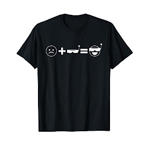 Sad Plus FPV Glasses are synonymous with Happy Freestyle T-Shirt